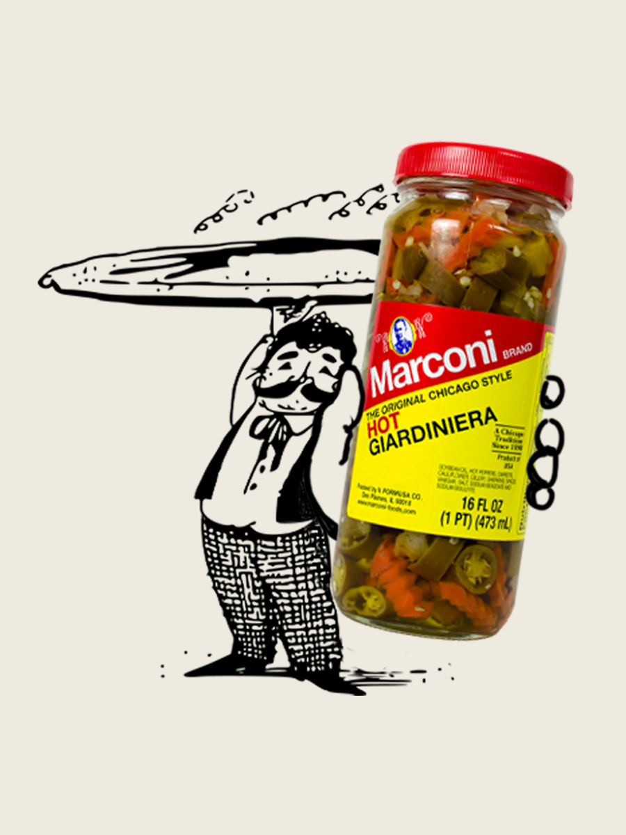 Marconi Foods - Giardiniera | Peppers | Chicago Style Condiments